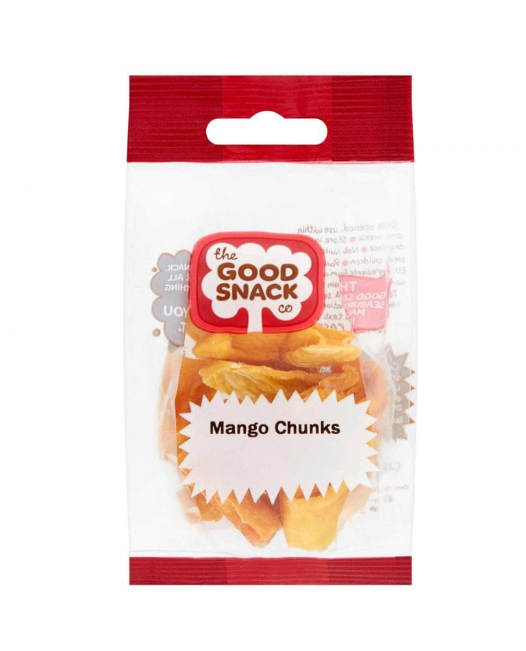 Mango Chunks - Healthy Snacks - The Good Snack Company