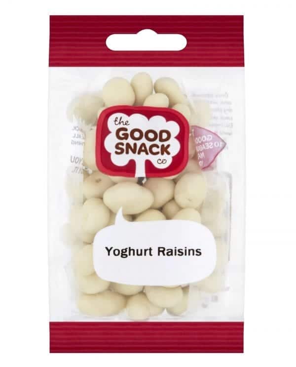 Yoghurt Raisins - Healthy Snacks - The Good Snack Company